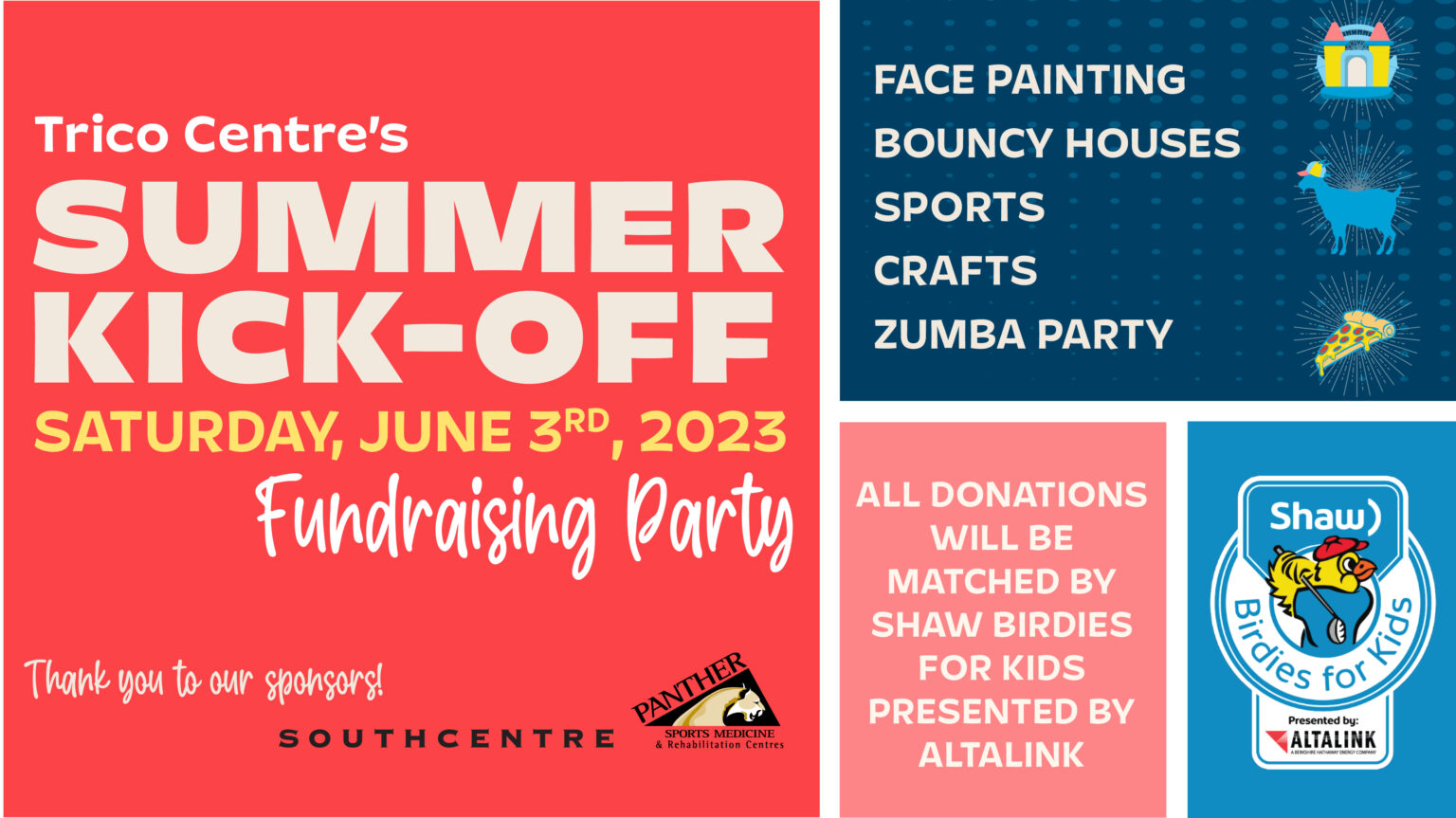 Trico Centre Summer Kickoff sponsored by Panther Sports Medicine ...