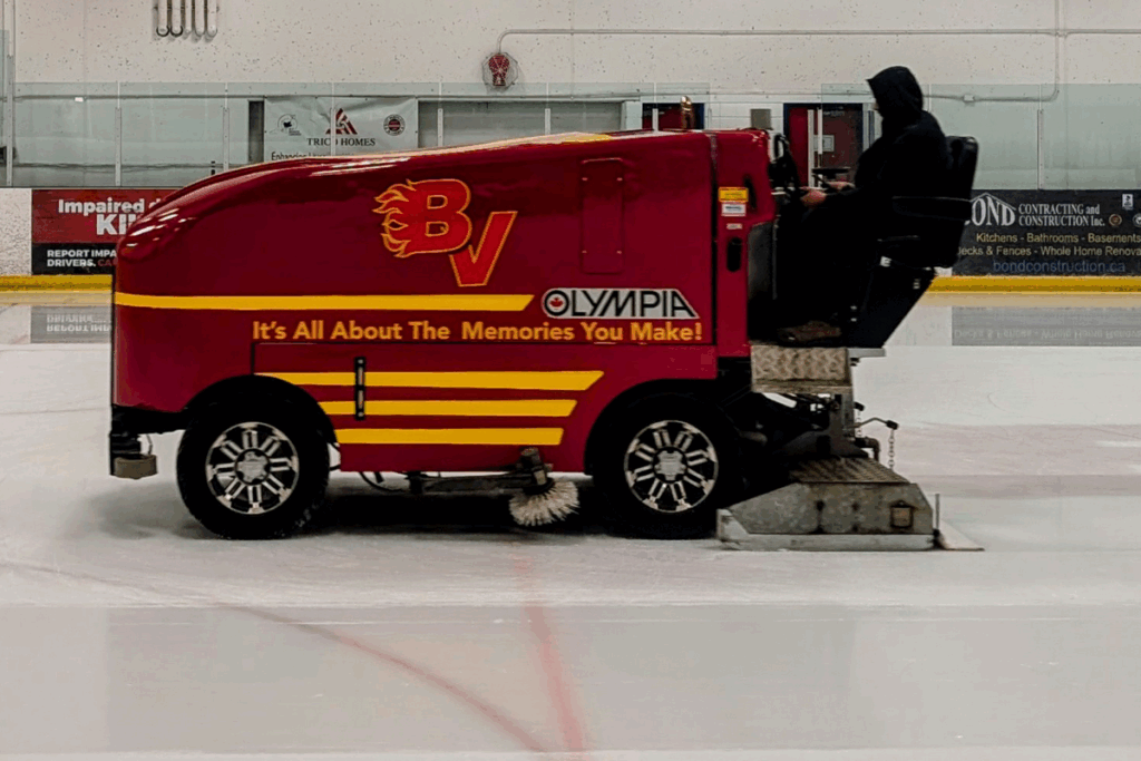 Bow Valley Hockey Society Skates in to Sponsor Olympia Ice Resurfacer ...